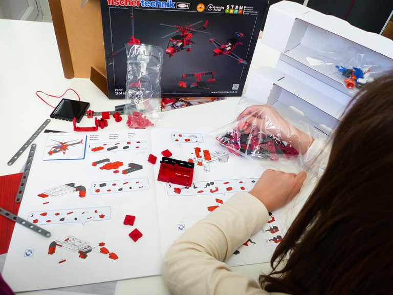 fischertechnik - Mit der Kraft der Sonne - solar power - Snyggis